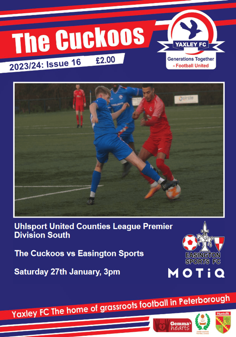 News - Yaxley Football Club