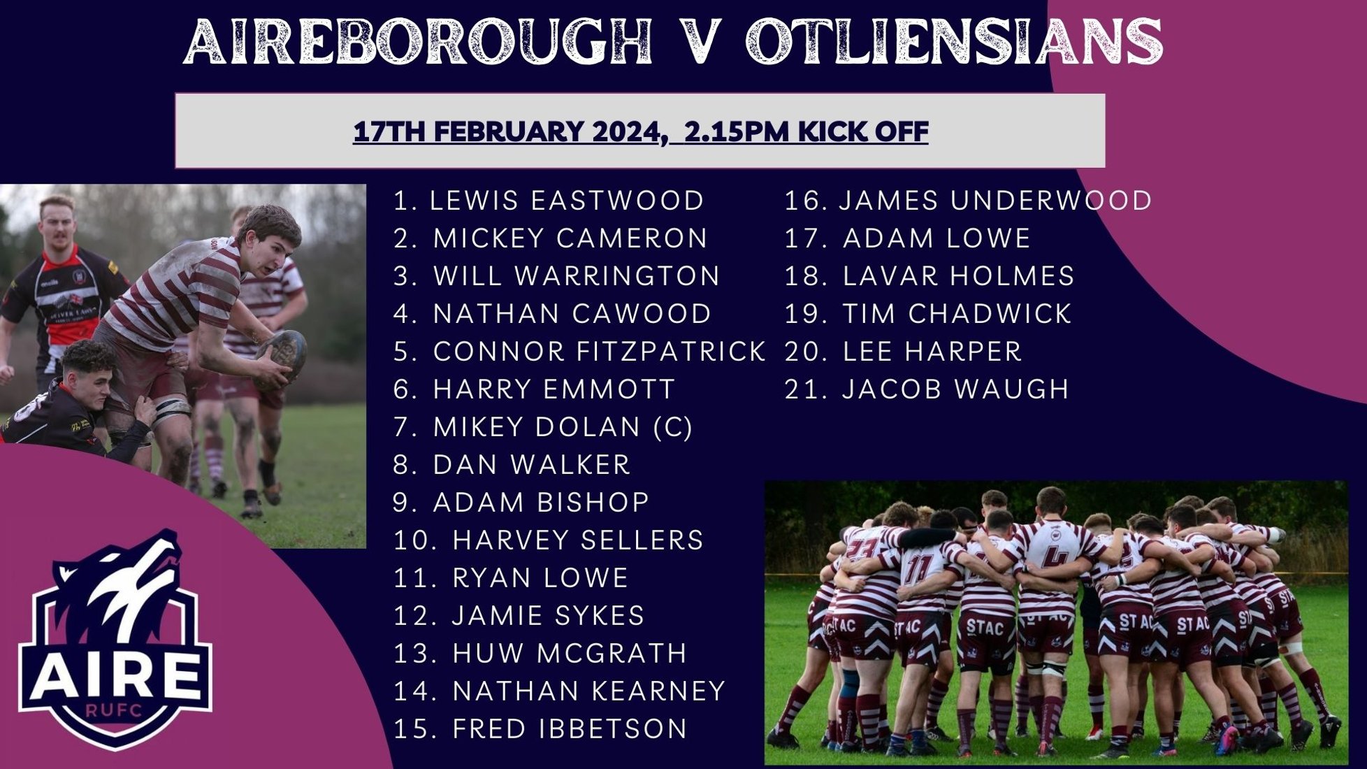 News - Aireborough RUFC