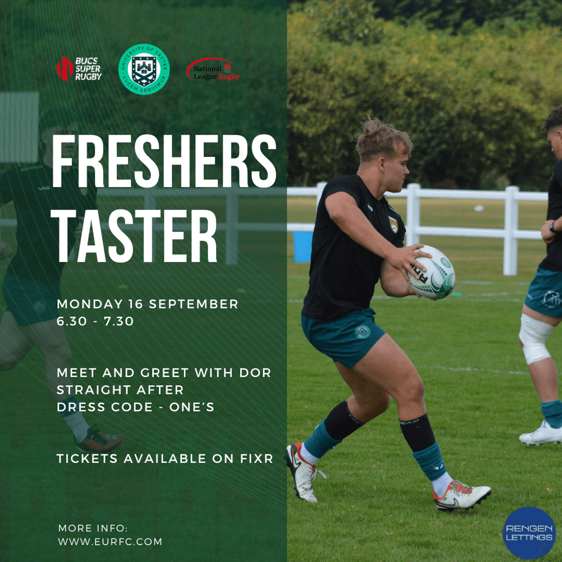 News - Exeter University RFC