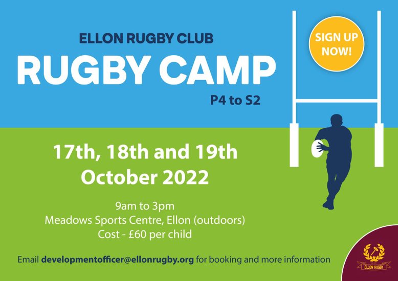 Ellon Rugby news October 2022