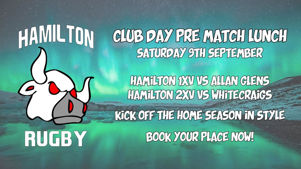 Hamilton Rugby Club news August 2023