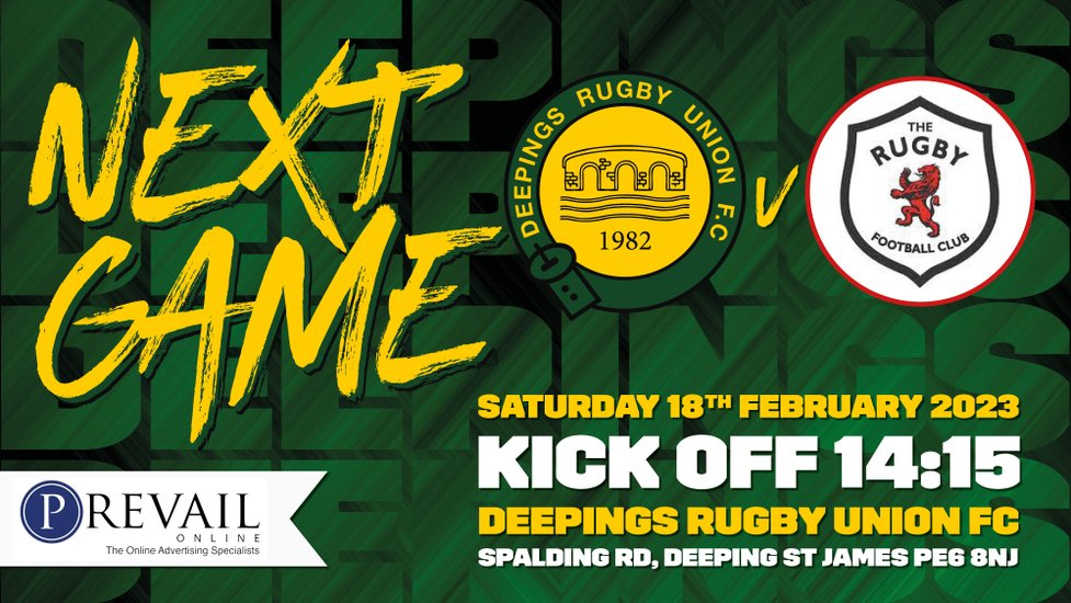Deepings Rugby Union F.C. news February 2023