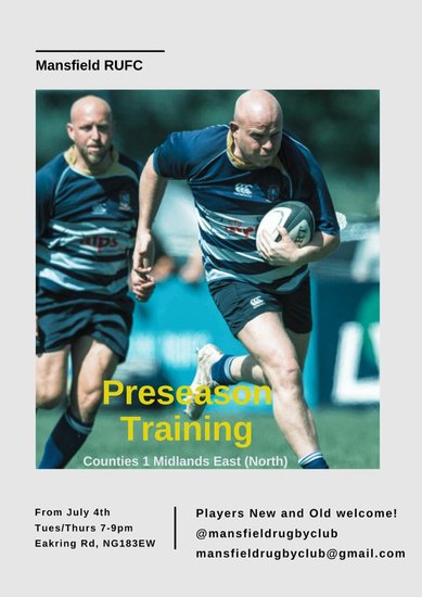 Mansfield Rugby Club news June 2023