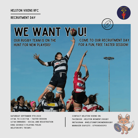 Helston RFC news August 2023