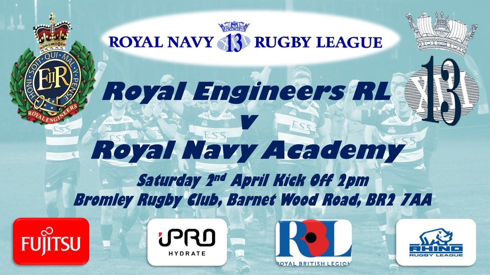 Royal Navy Rugby League news March 2022