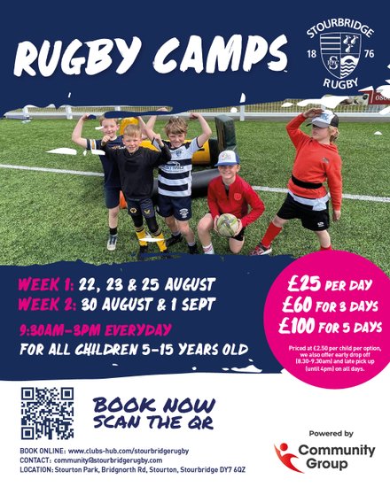 STOURBRIDGE RUGBY news July 2022