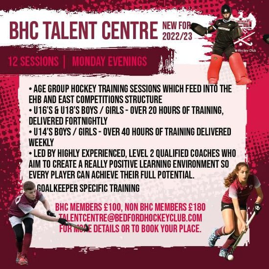 Bedford Hockey Club news August 2022