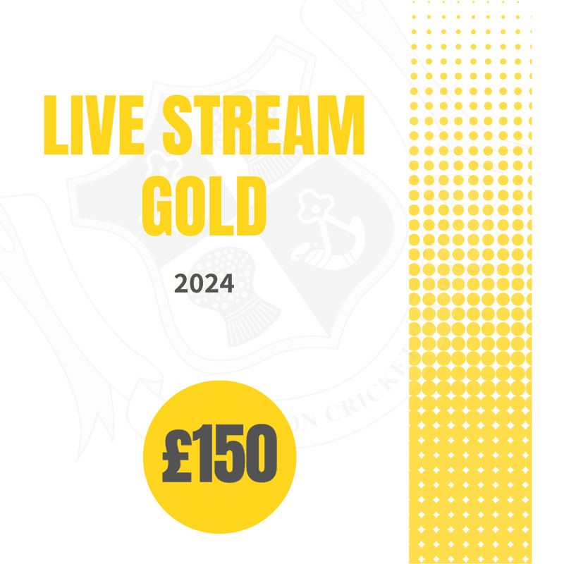 Live Stream Gold - Upton Cricket Club shop