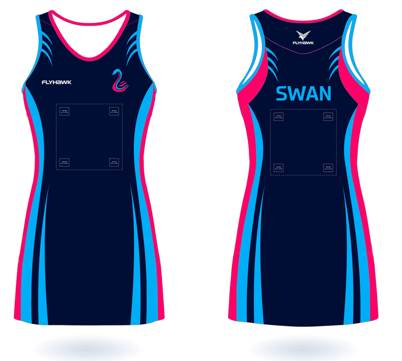 Swan FLYHAWK Dresses - Swan Netball Club shop