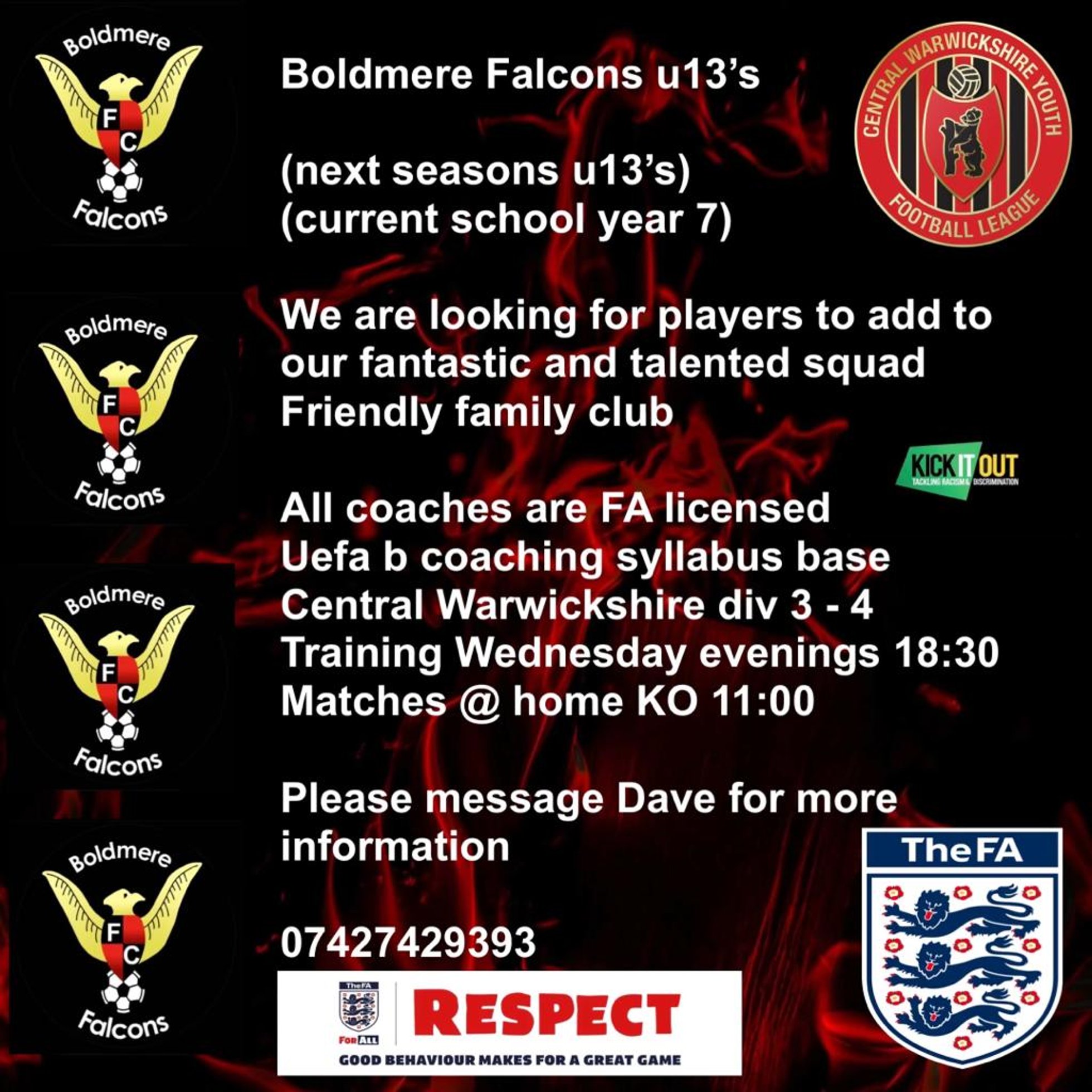 Boldmere Falcons Football Club